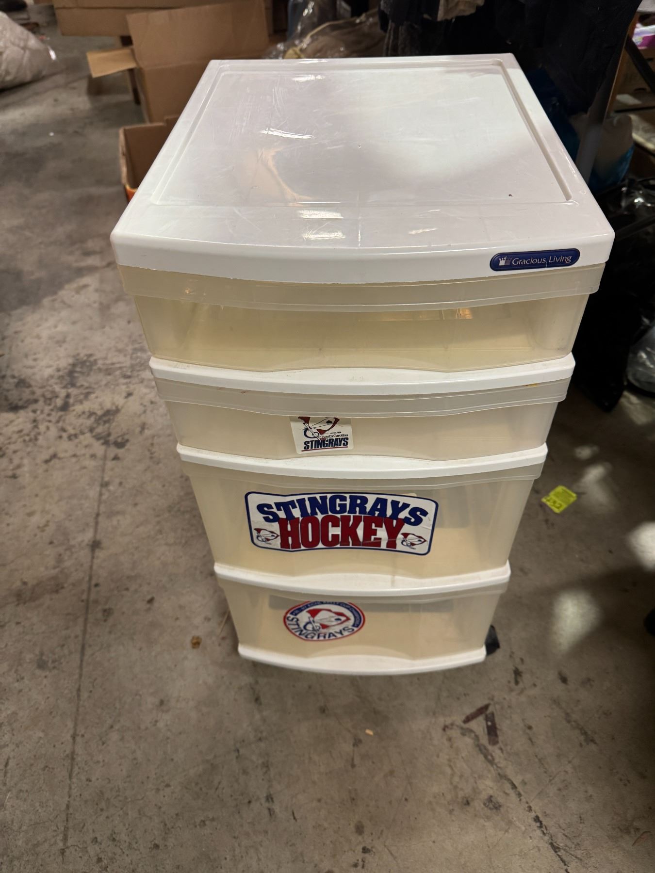 For drawer organizer on wheels