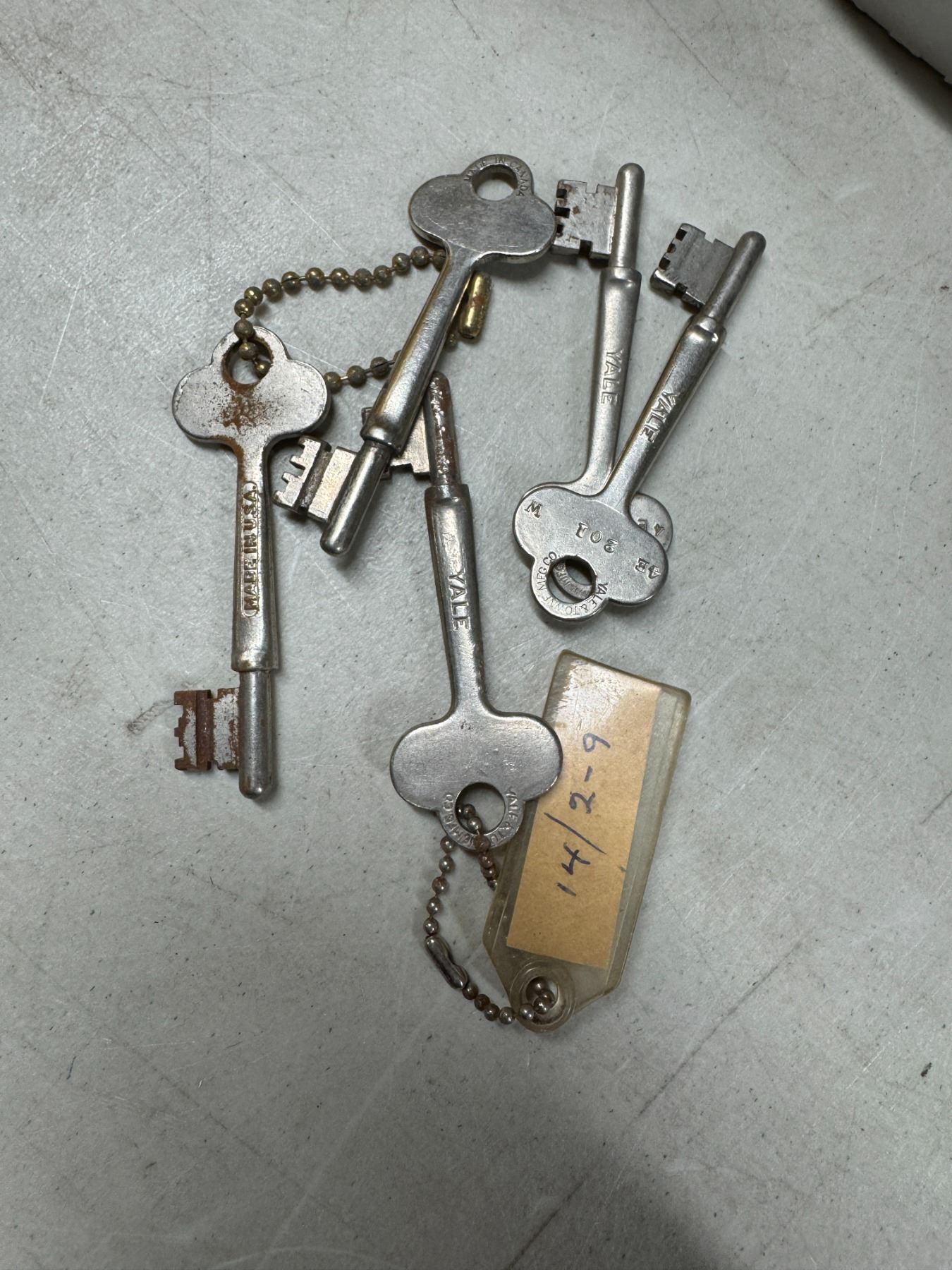 Yale keys