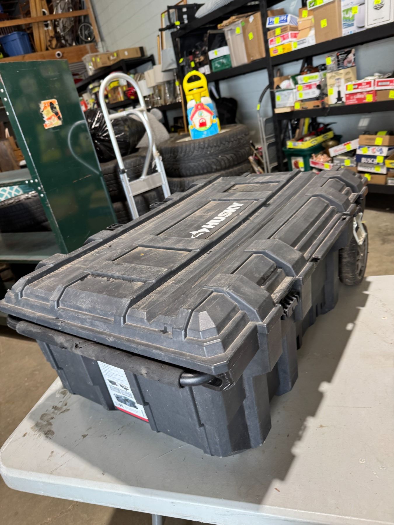 Husky case missing one clamp