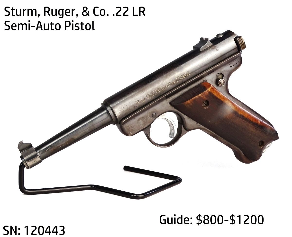 Sturm, Ruger, & Co. .22 LR Semi-Auto Pistol
