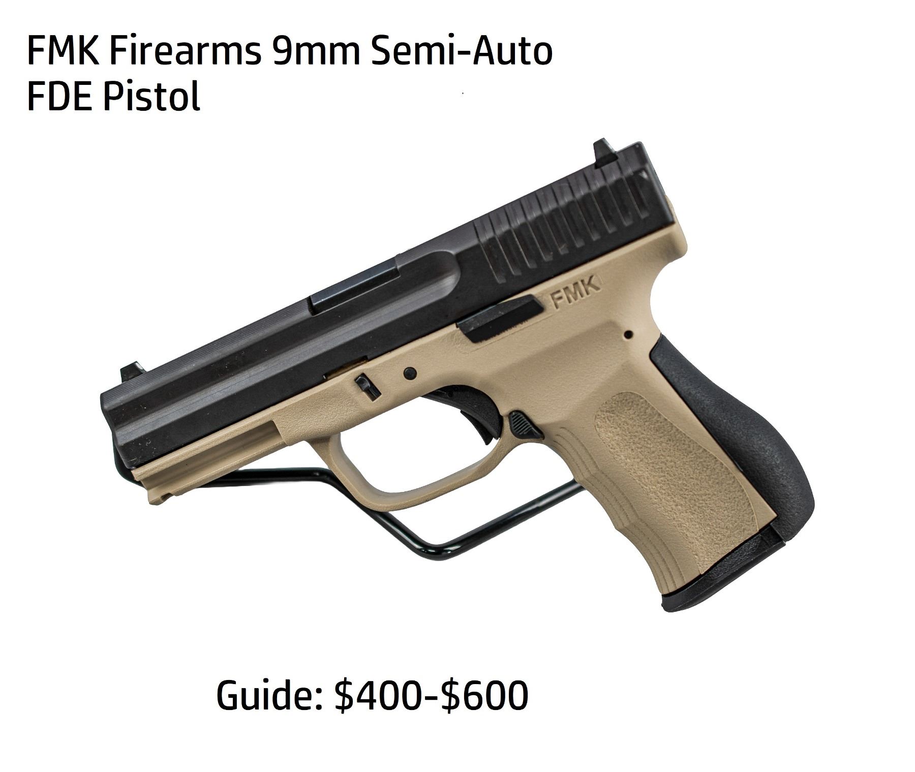 FMK Firearms 9mm Semi-Auto FDE Pistol
