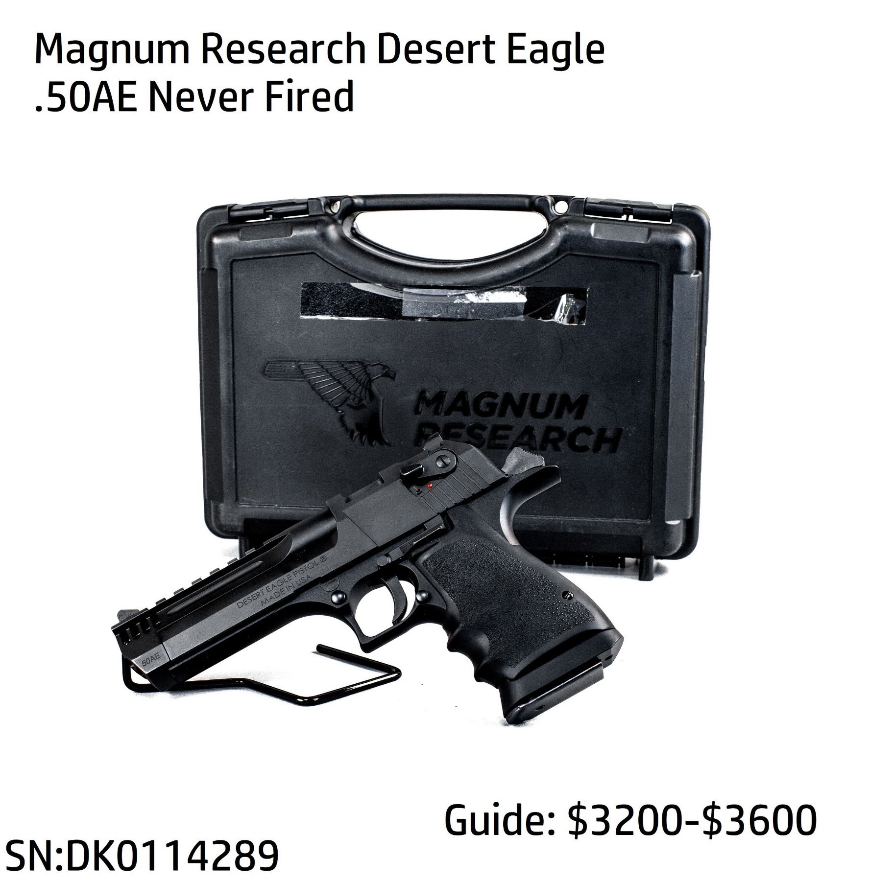 Magnum Research Desert Eagle .50AE Never Fired