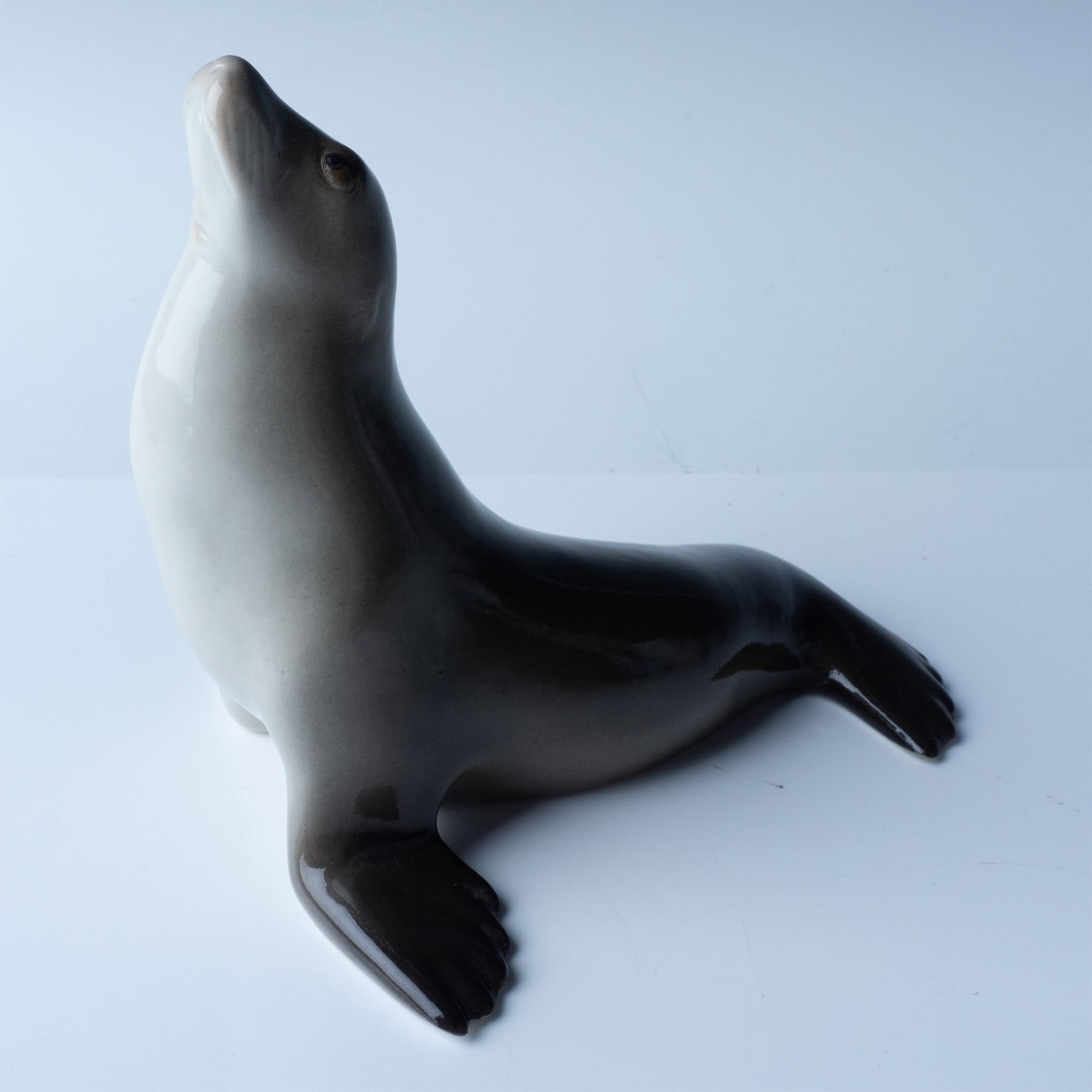Lomonosov Porcelain Sea Lion Figurine