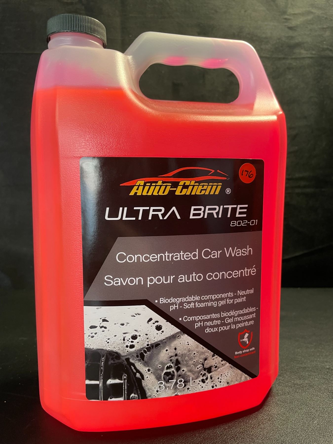 1 Jug of AutoChem Ultra Brite Concentrated Car Wash - 3.78L - New!
