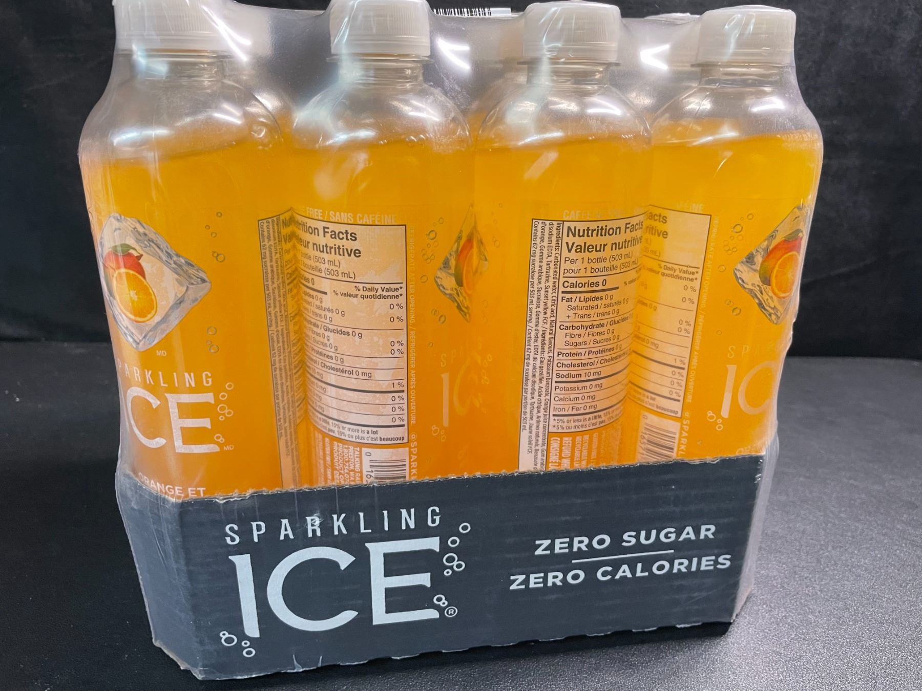 1 Case of Sparkling Ice Zero Sugar Orange Mango Beverages - 12 Pack ...