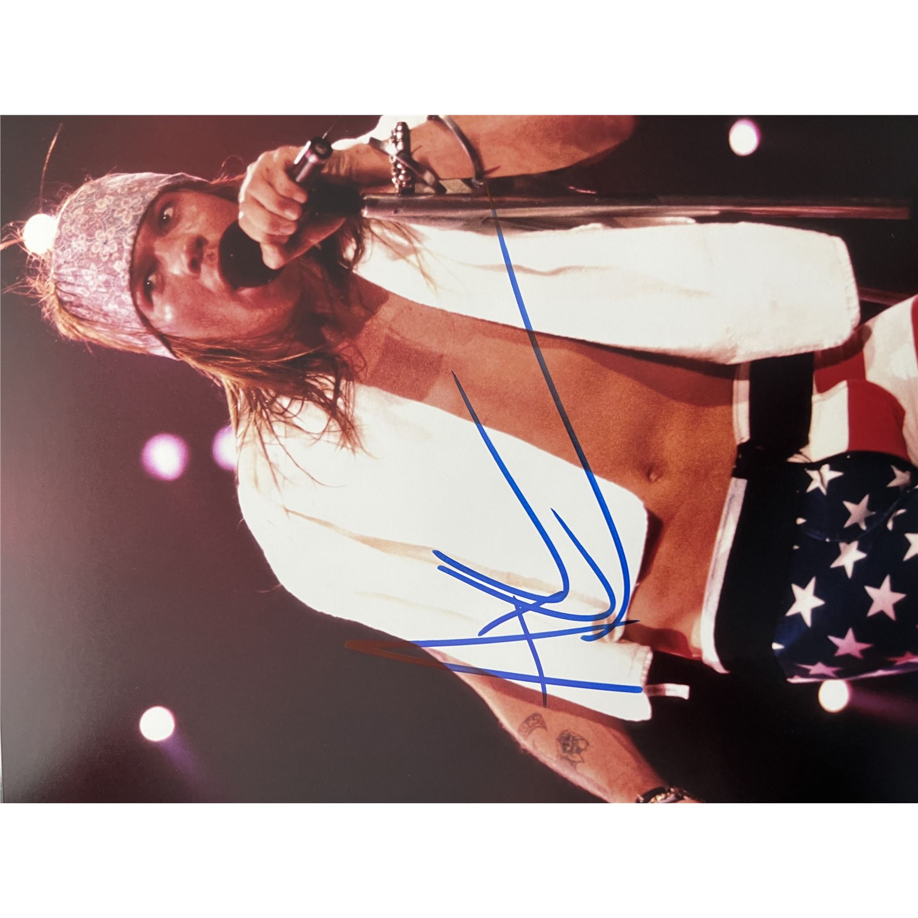 Guns N' Roses Axl Rose signed photo