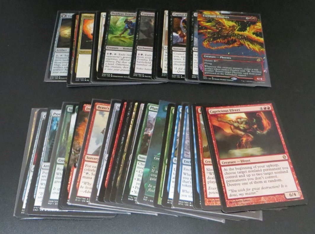 45+ MTG Rare Cards Various Sets & Colors