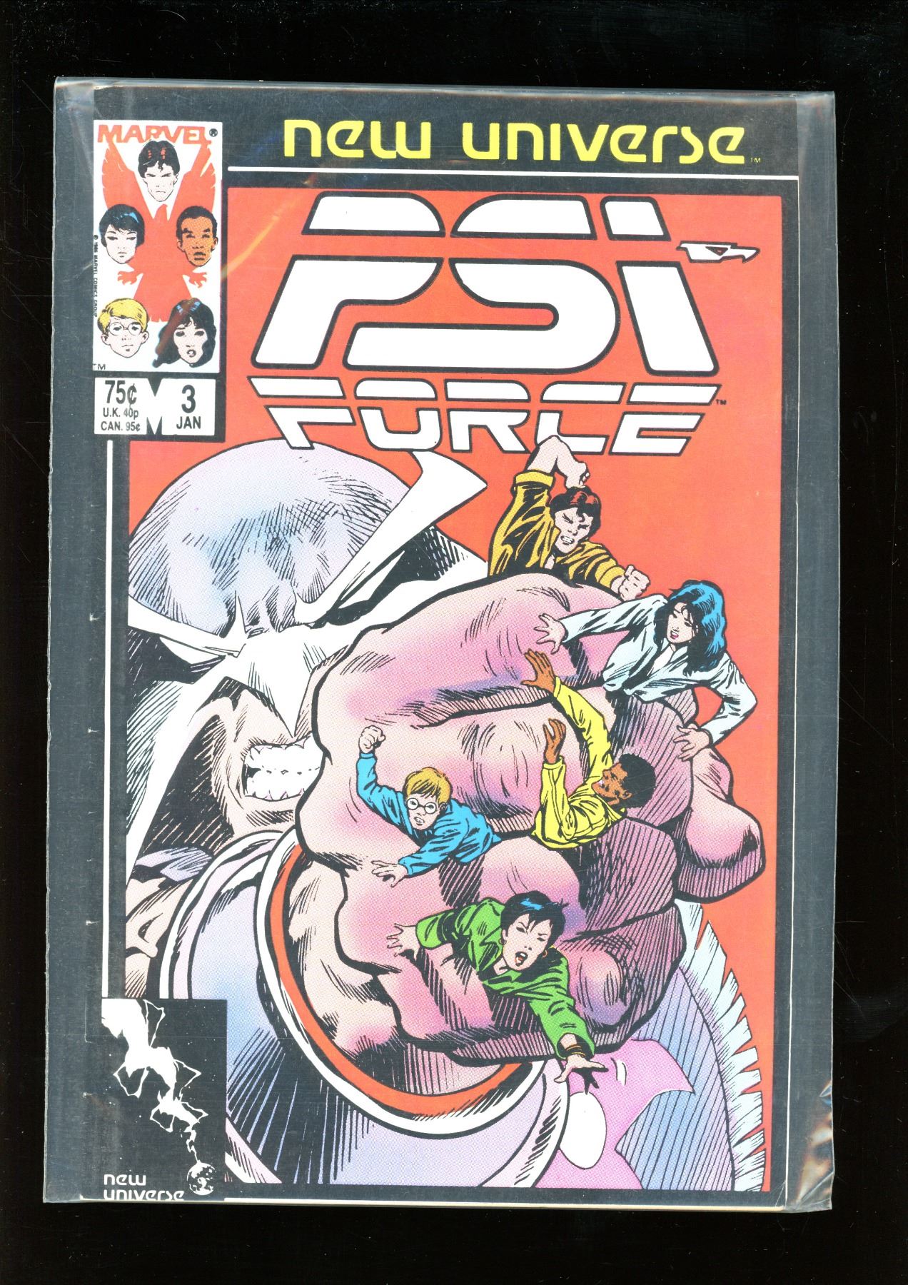 Marvel PSI Force #3
