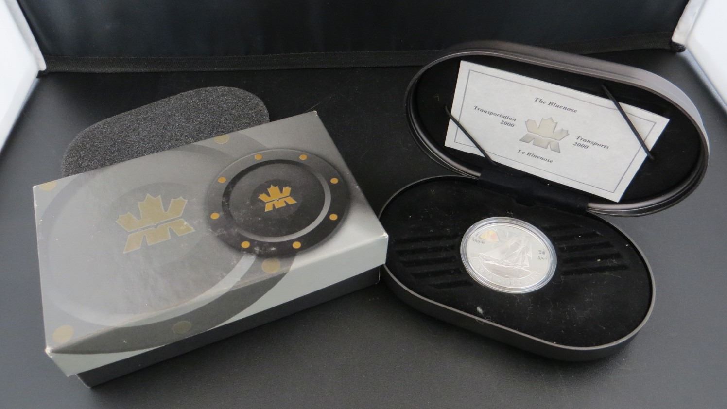 RCM 2000 $20 Transportation on Land Sea and Rail The Bluenose Sterling ...