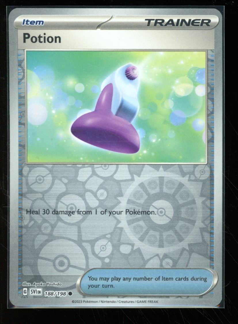 Pokemon Potion - 188/198 - Common Reverse Holo