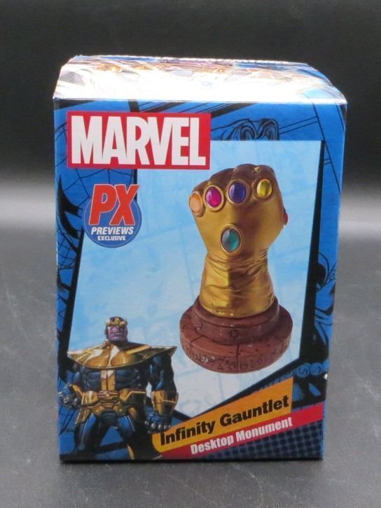 New Marvel Infinity Gauntlet Desktop Monument PX Previews Exclusive