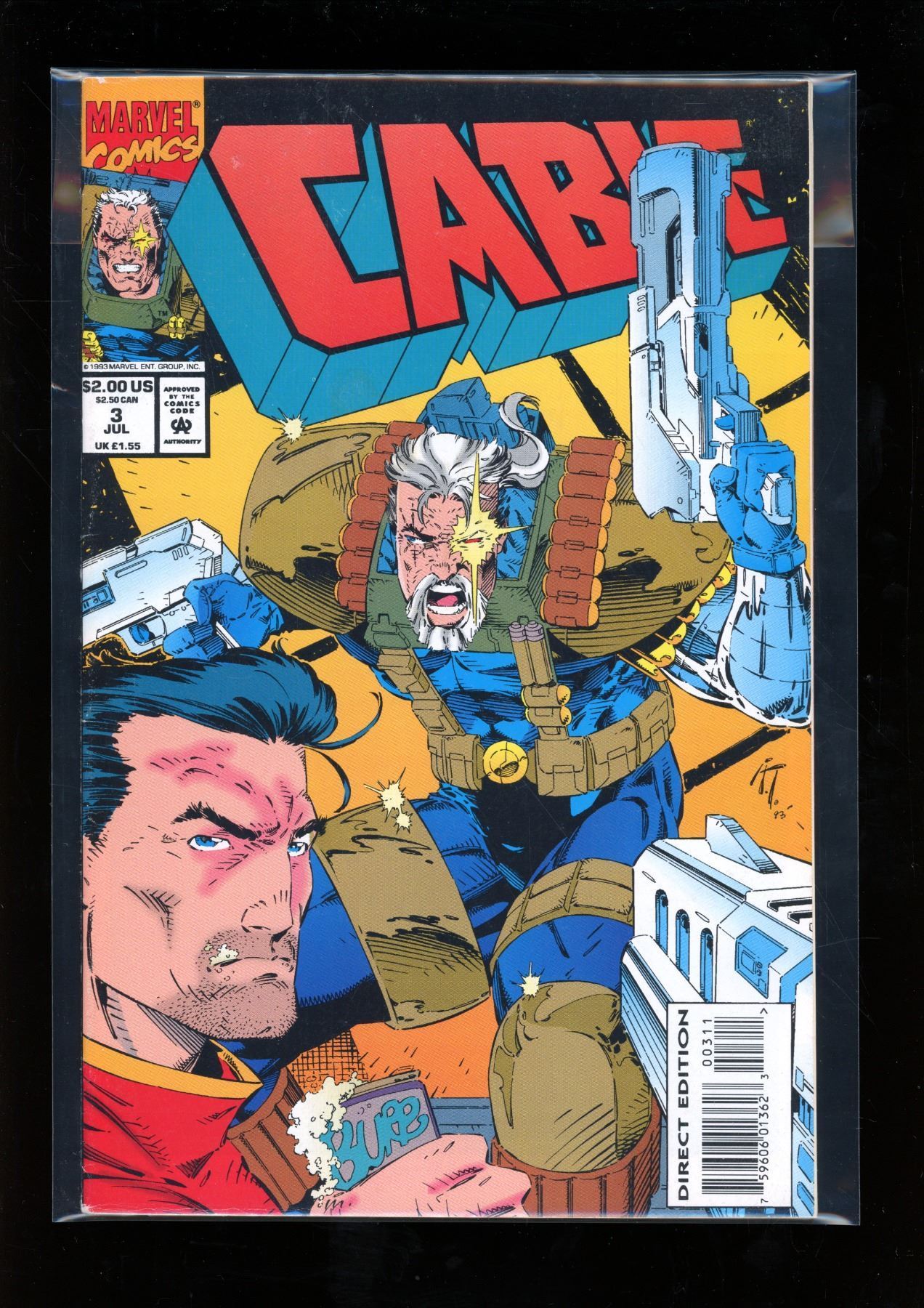 Marvel Cable #3 1st Appearance Of Weasel