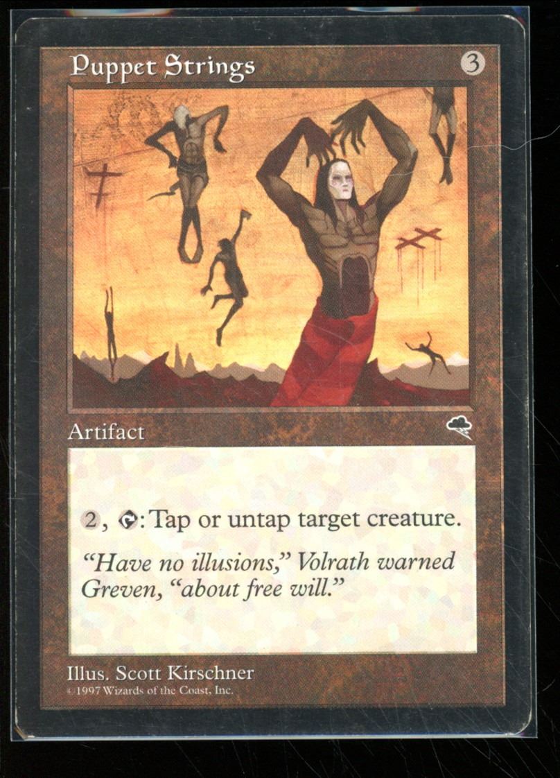 Magic the Gathering Puppet Strings Tempest