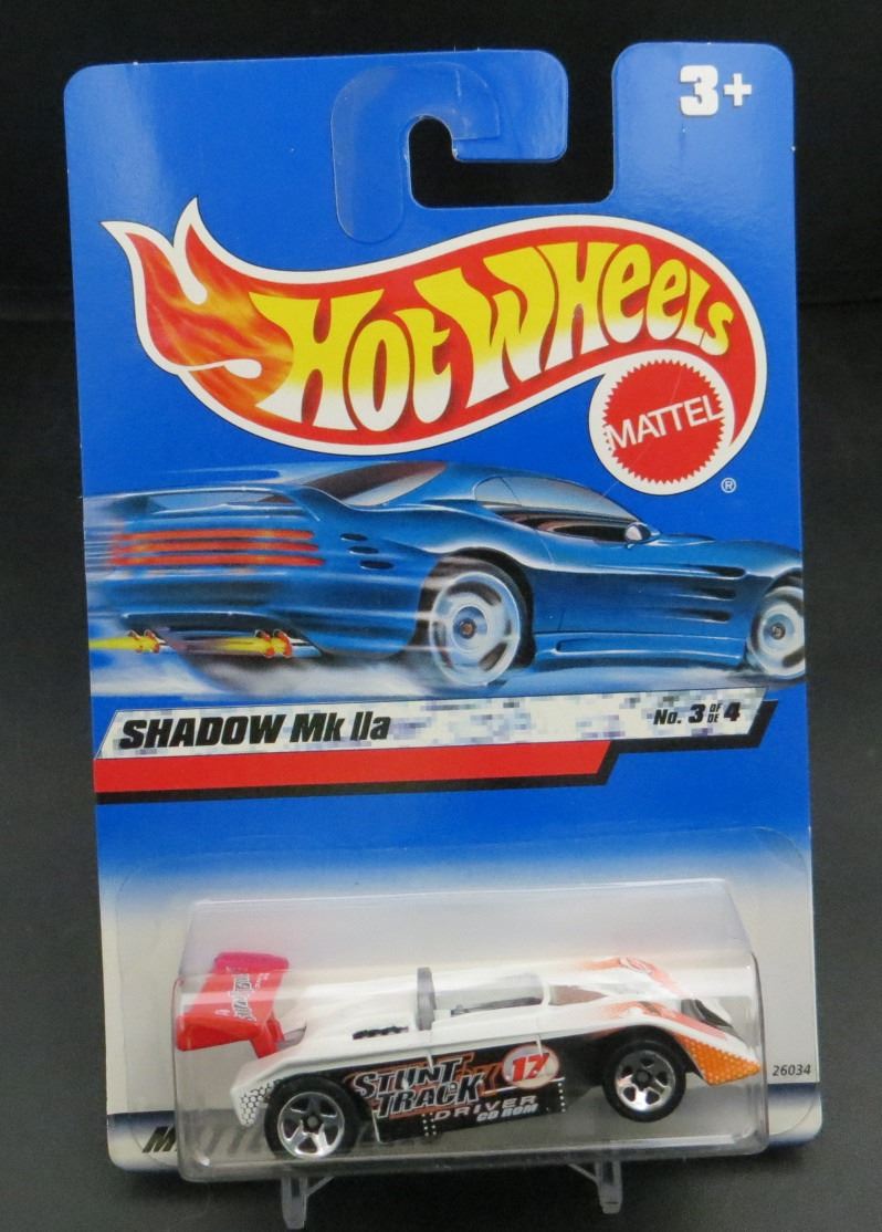 1998 Hot Wheels Shadow MK LLA Stunt Track Driver Race Car