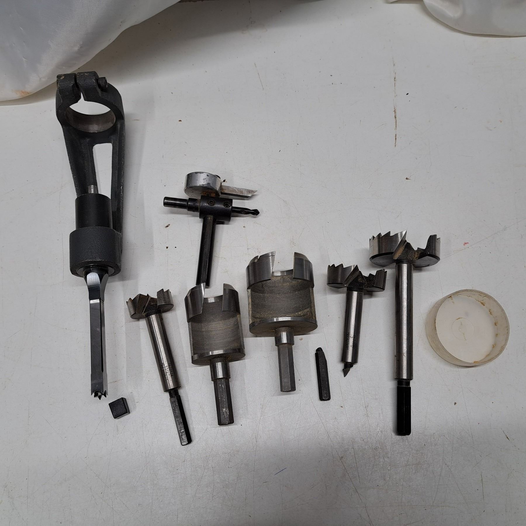 Specialty hole saws - Lee Valley drill and plug sets ($100 each), 3/8 ...