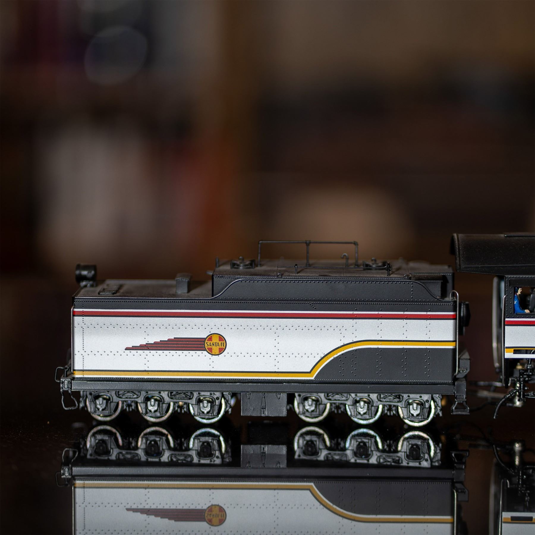 Weaver Models Santa Fe Valley Flyer Pacific Brass Locomotive