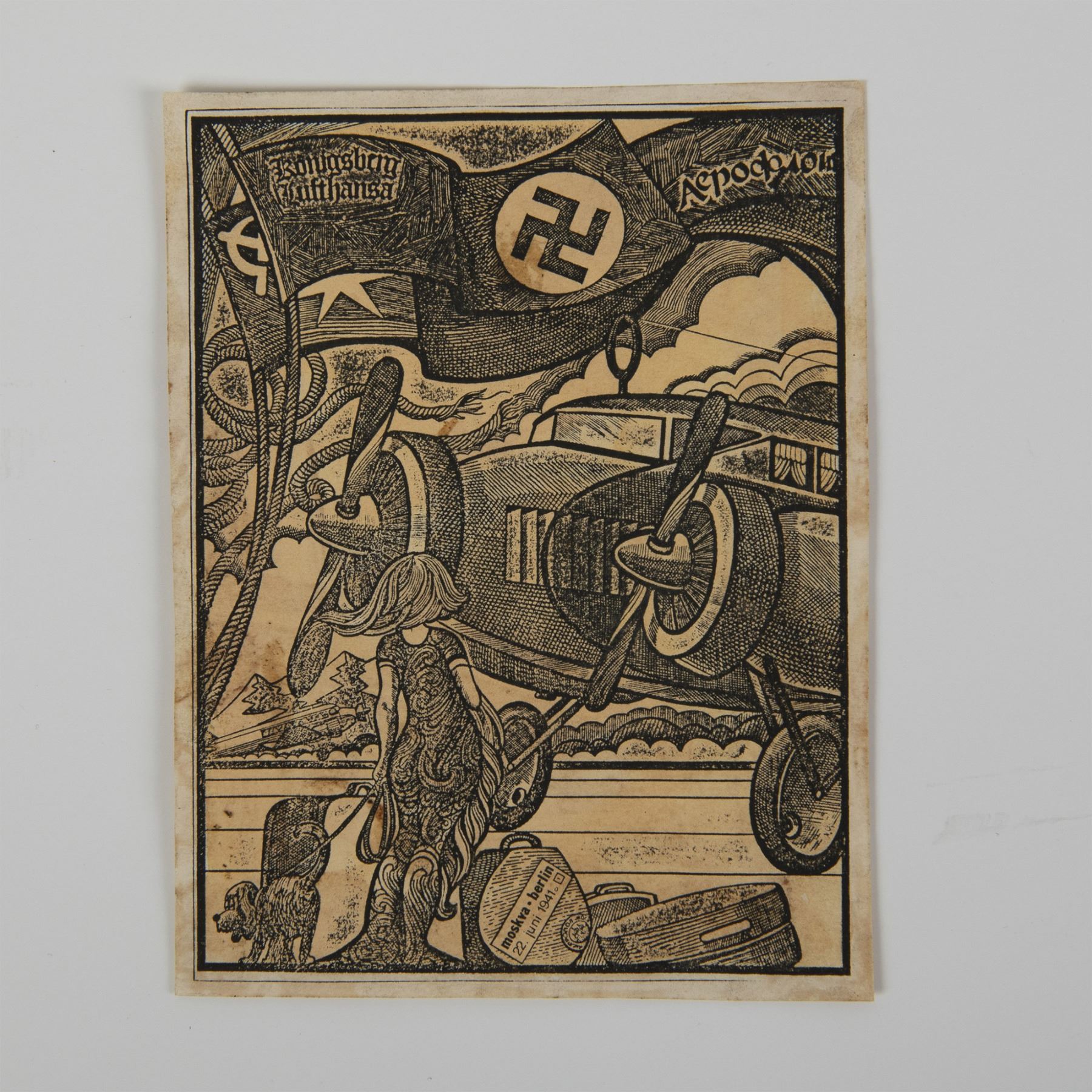 Operation Barbarossa Nazi Germany vs. Russia Illustration