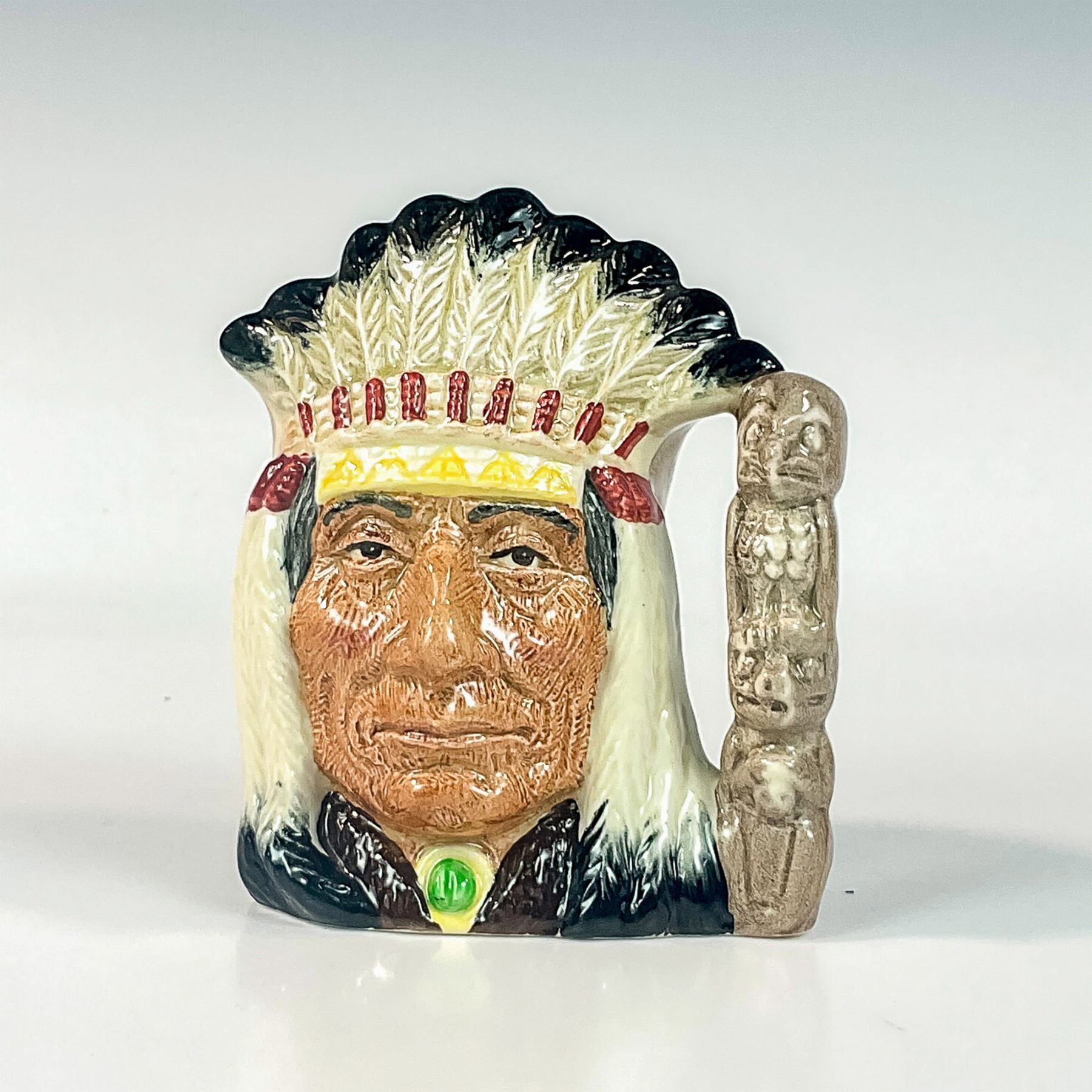 North American Indian D6614 Small Doulton Character Jug