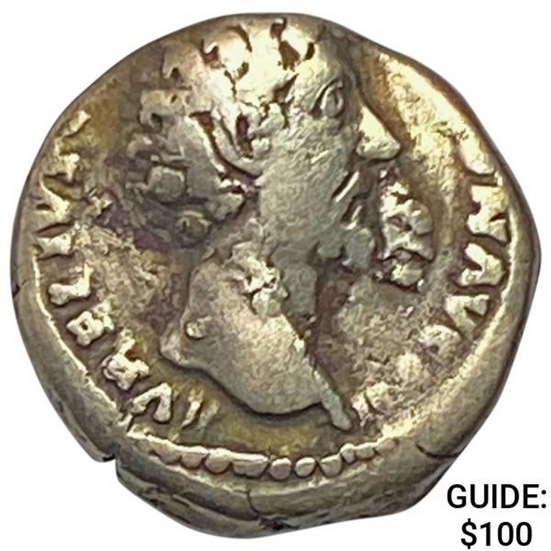 Roman Marcus Aurelius 161-180 AD Silver Denarius NEARLY UNCIRCULATED