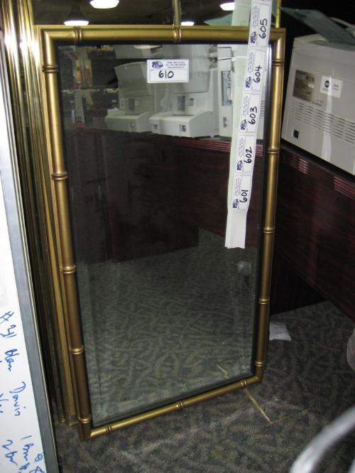 Small Gold Frame Mirror 3' X 2'