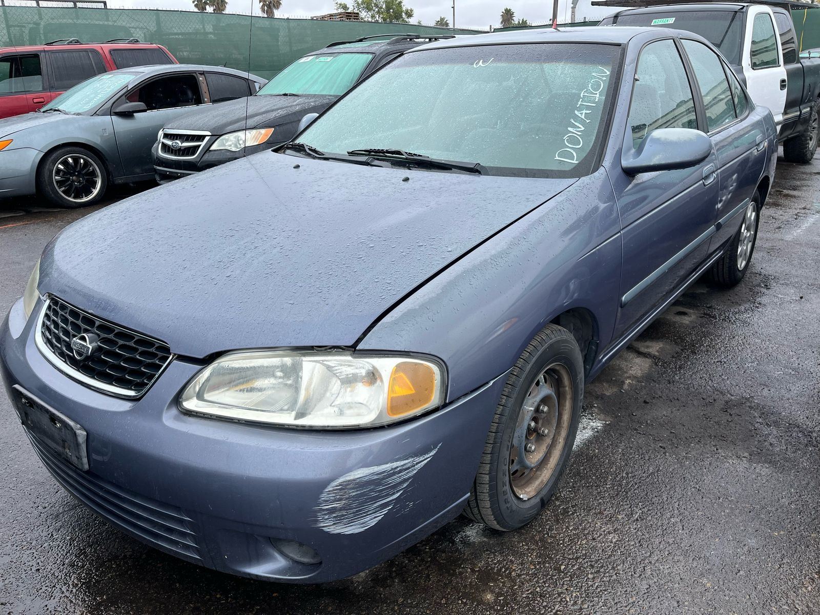 NISSAN SENTRA 2000 JUNK-RECEIPT-DON