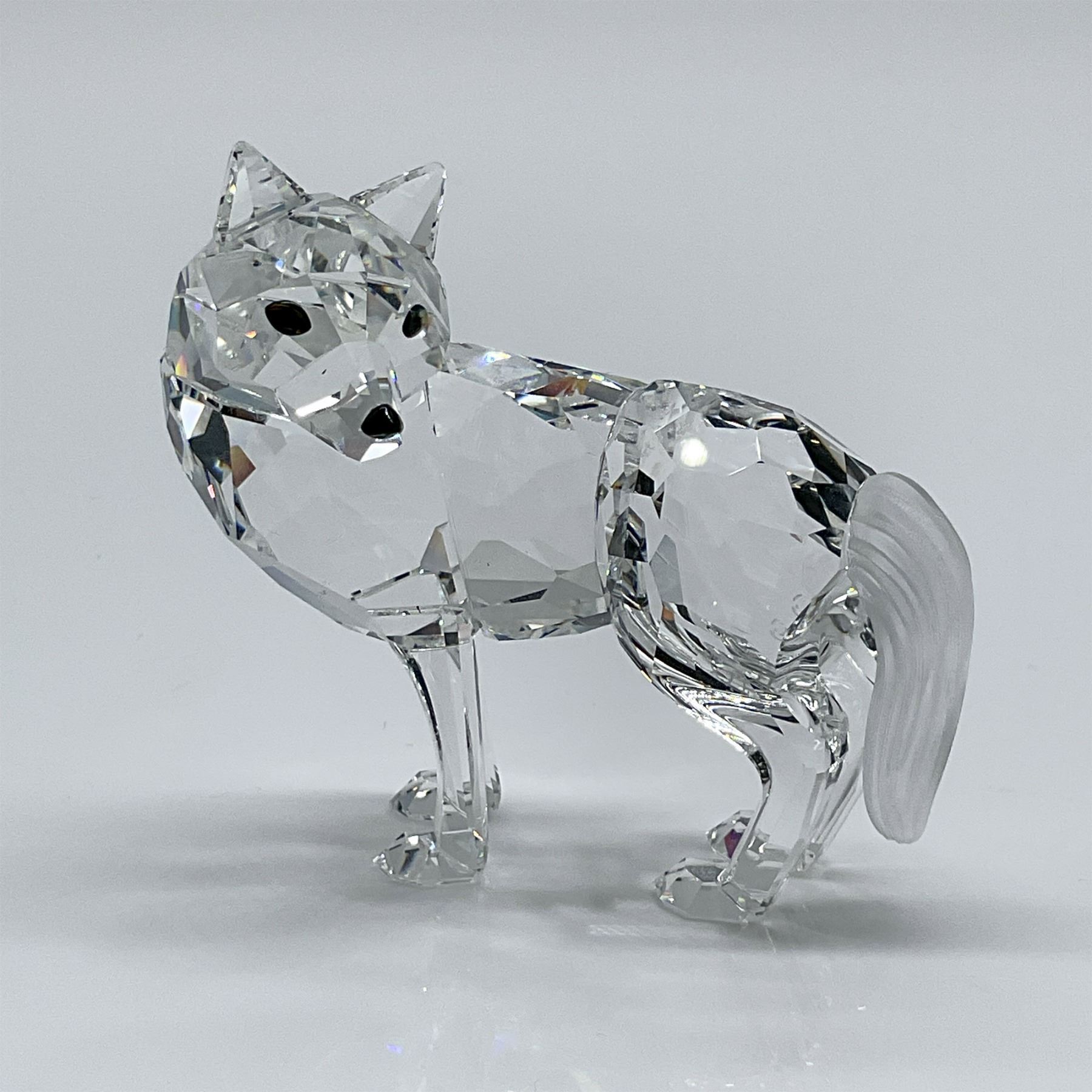 Swarovski Crystal Figurine, Wolf