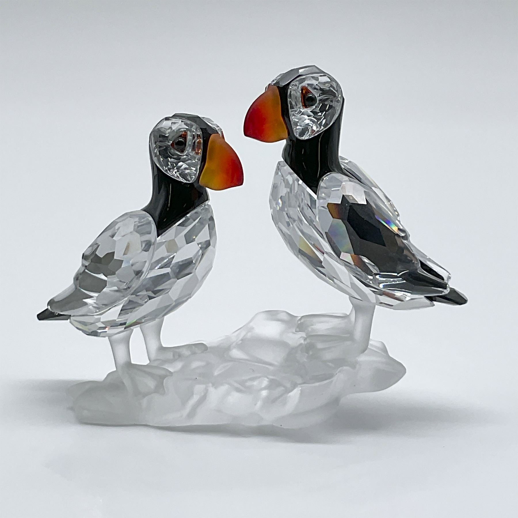 Swarovski Crystal Puffins Figurine