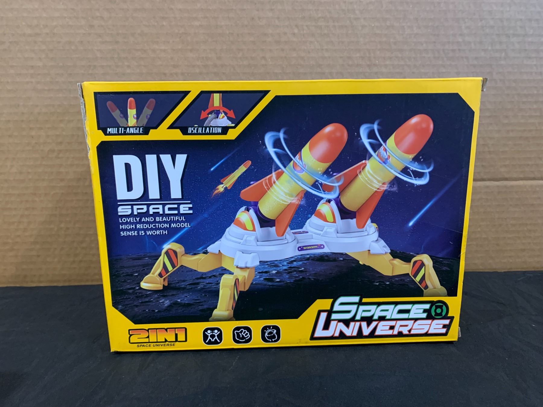 Diy Space Universe Rocket Launcher 2in1