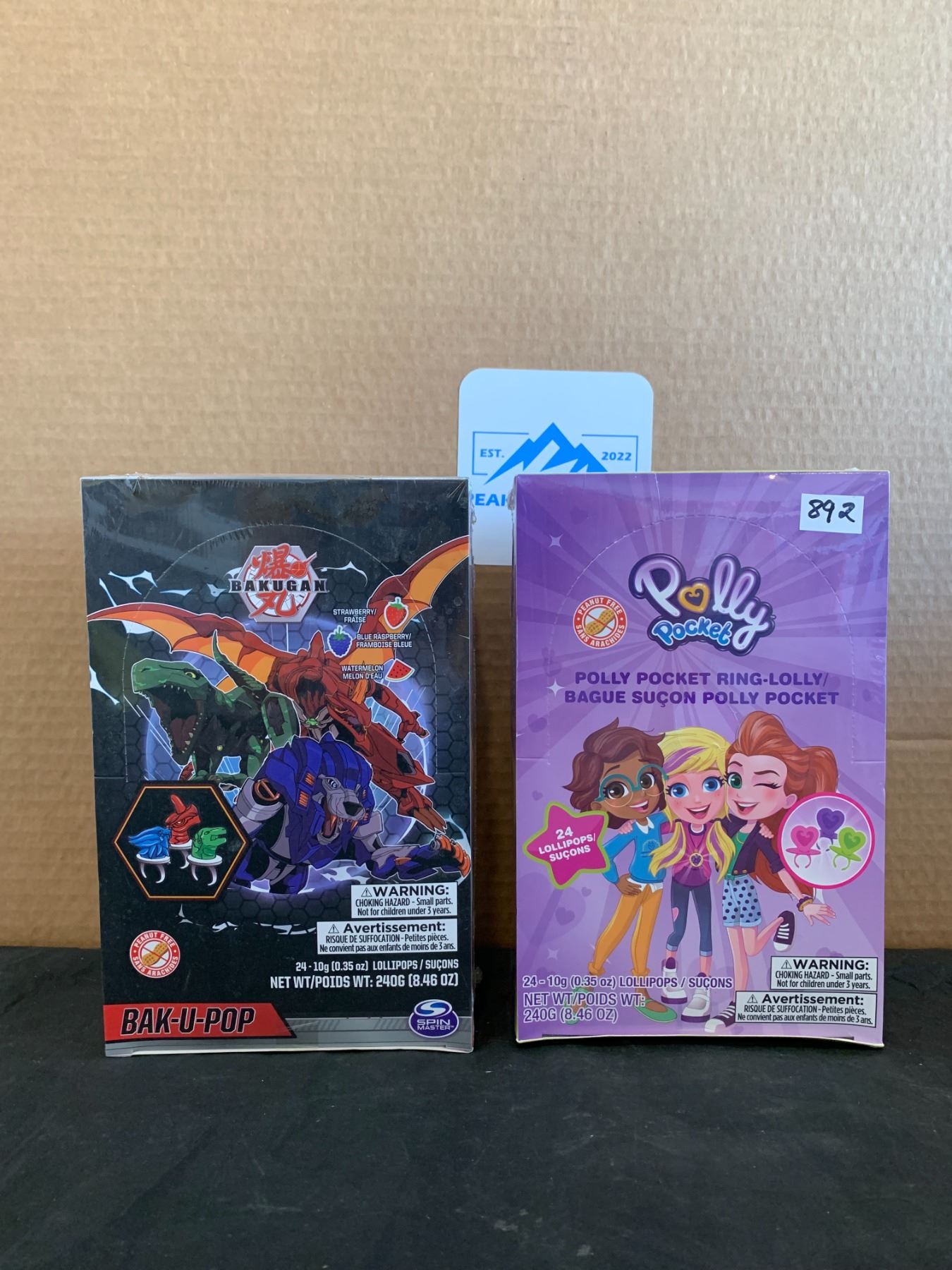 Polly Pocket Ring Pops Bakugan Ring Pop 24 Count Each Box