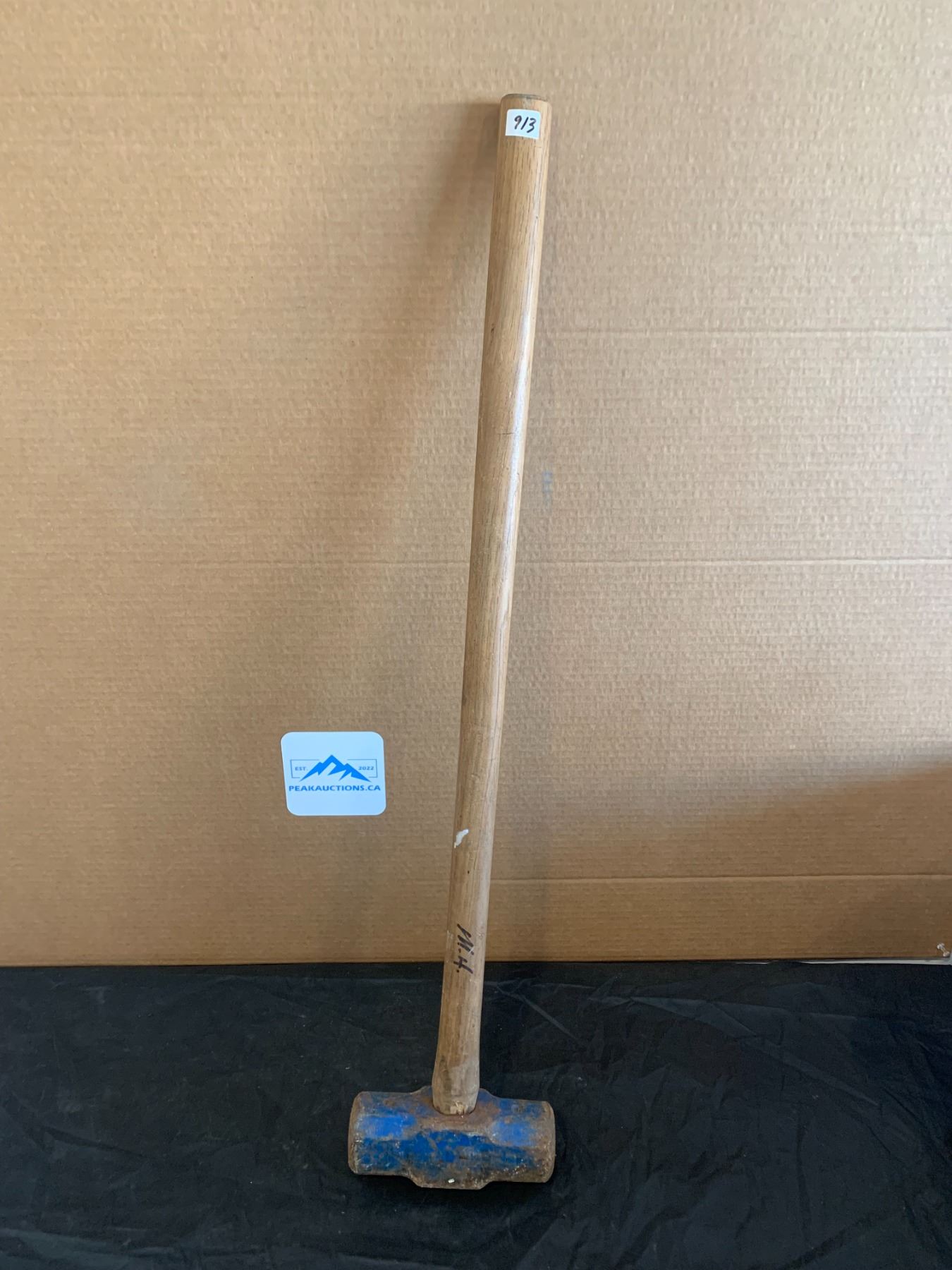 Large Wooden Sledge Hammer
