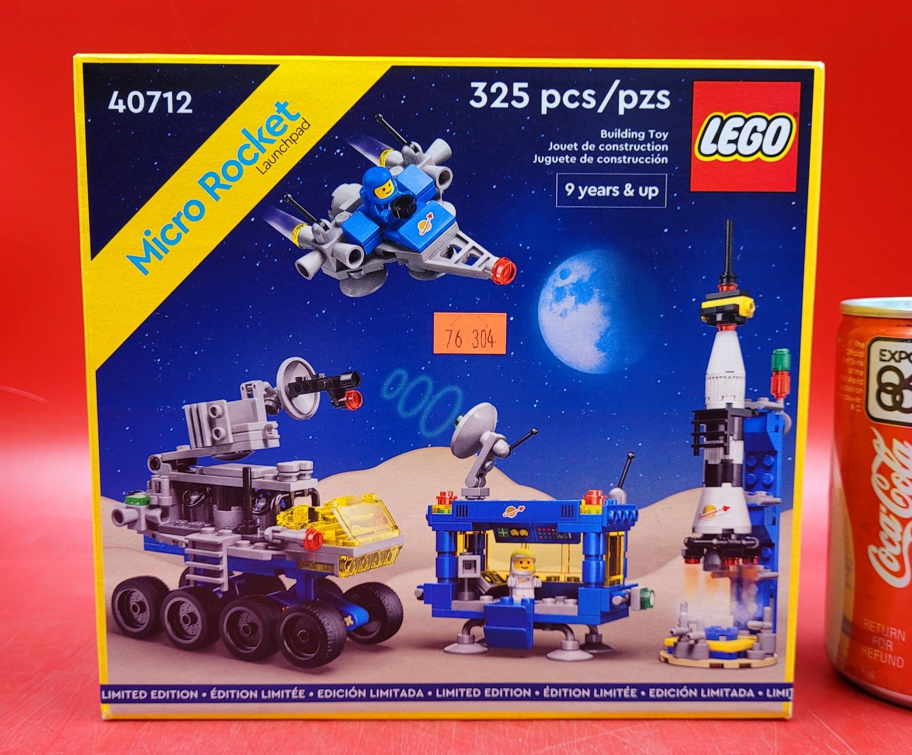 Factory Sealed Limited Edition Lego Micro Rocket Launchpad Set