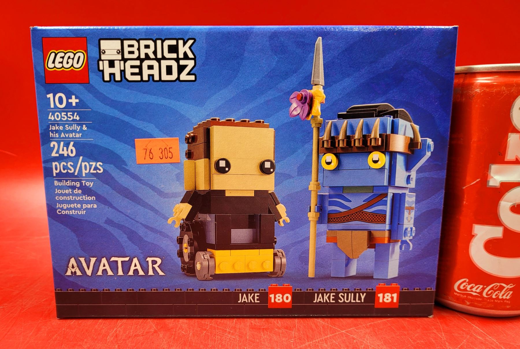Factory Sealed Lego Jake Sully & His Avatar BrickHeadz