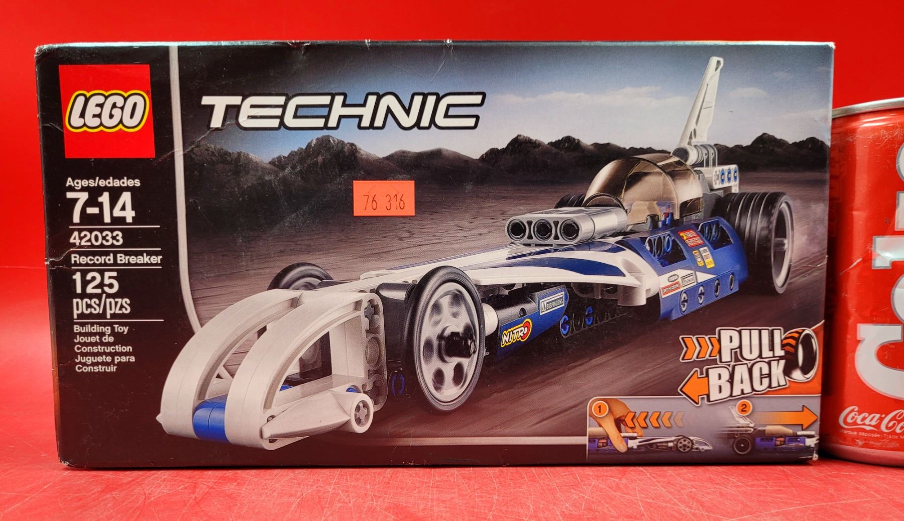 Factory Sealed Lego Technic Pull Back Record Breaker