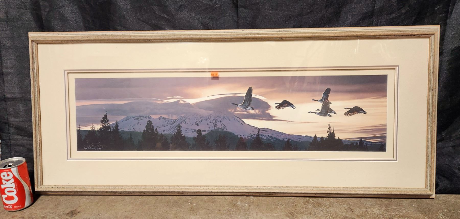Large Framed & Signed Print "Colors Of Home" By Rod Frederick