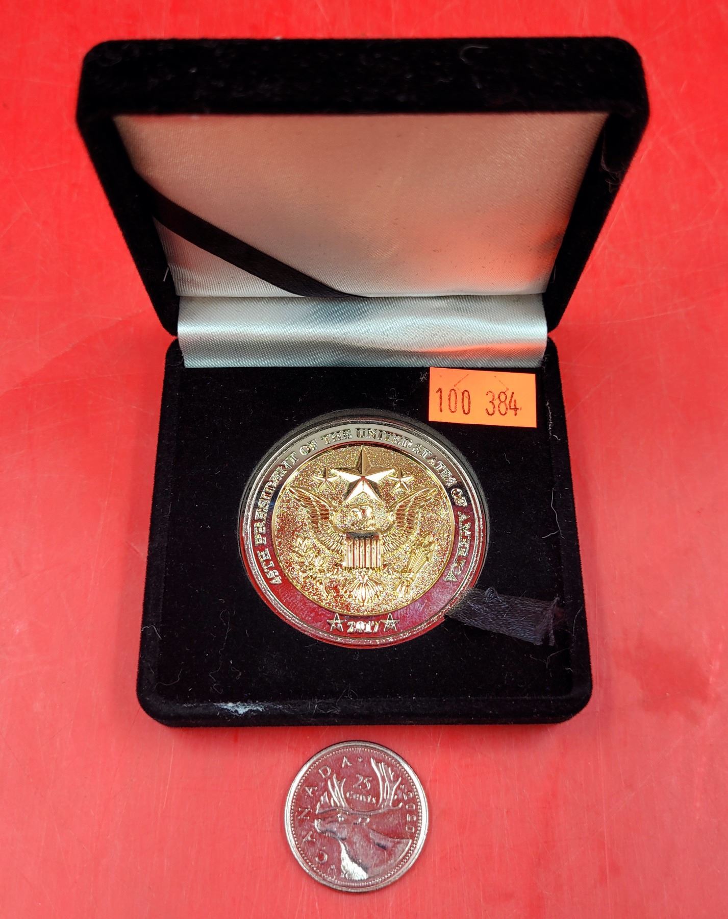 United States of America Donald Trump Presidential Inauguration Coin