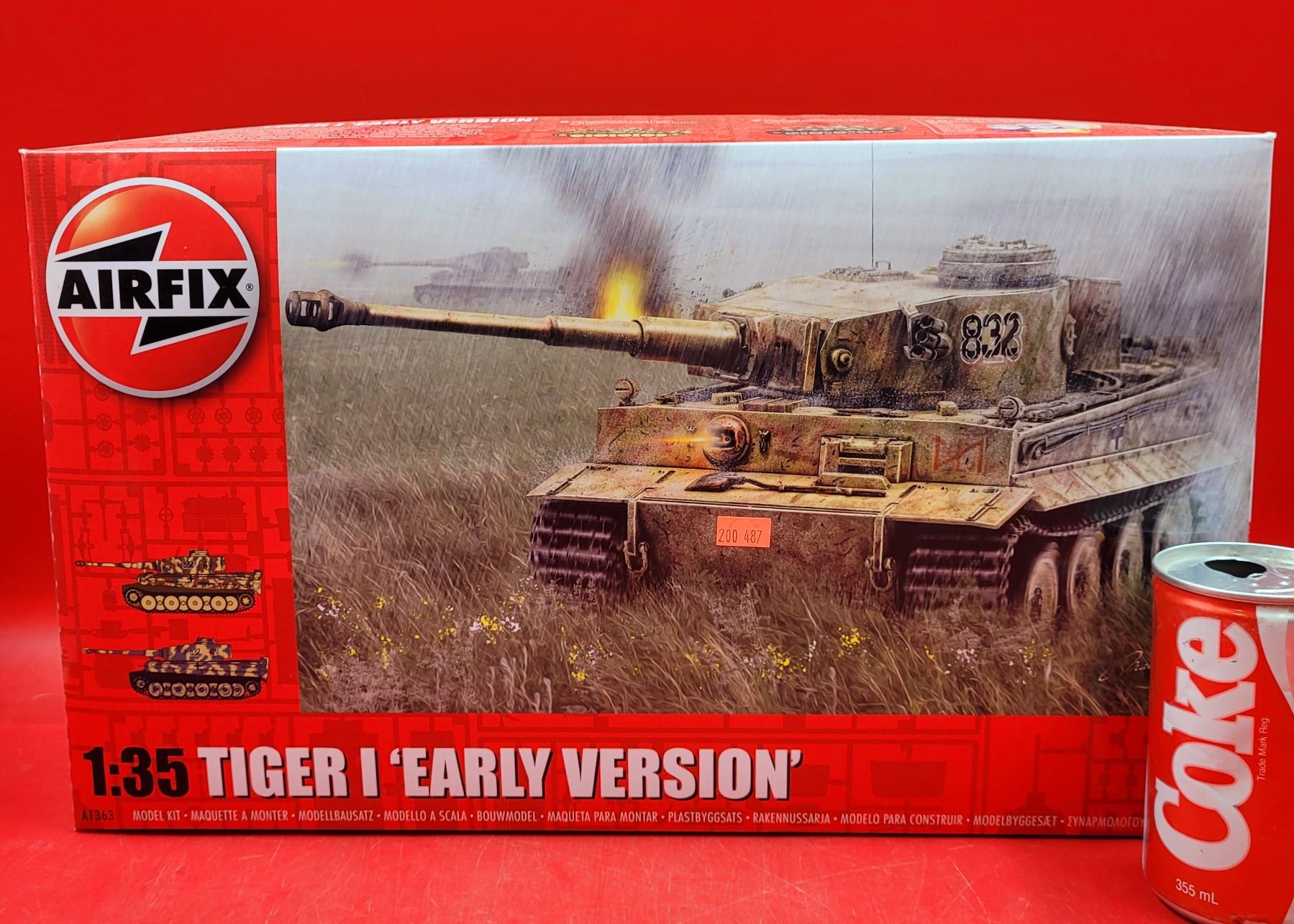 NOS Airfix Tiger I 'Early Version' Tank Model Kit