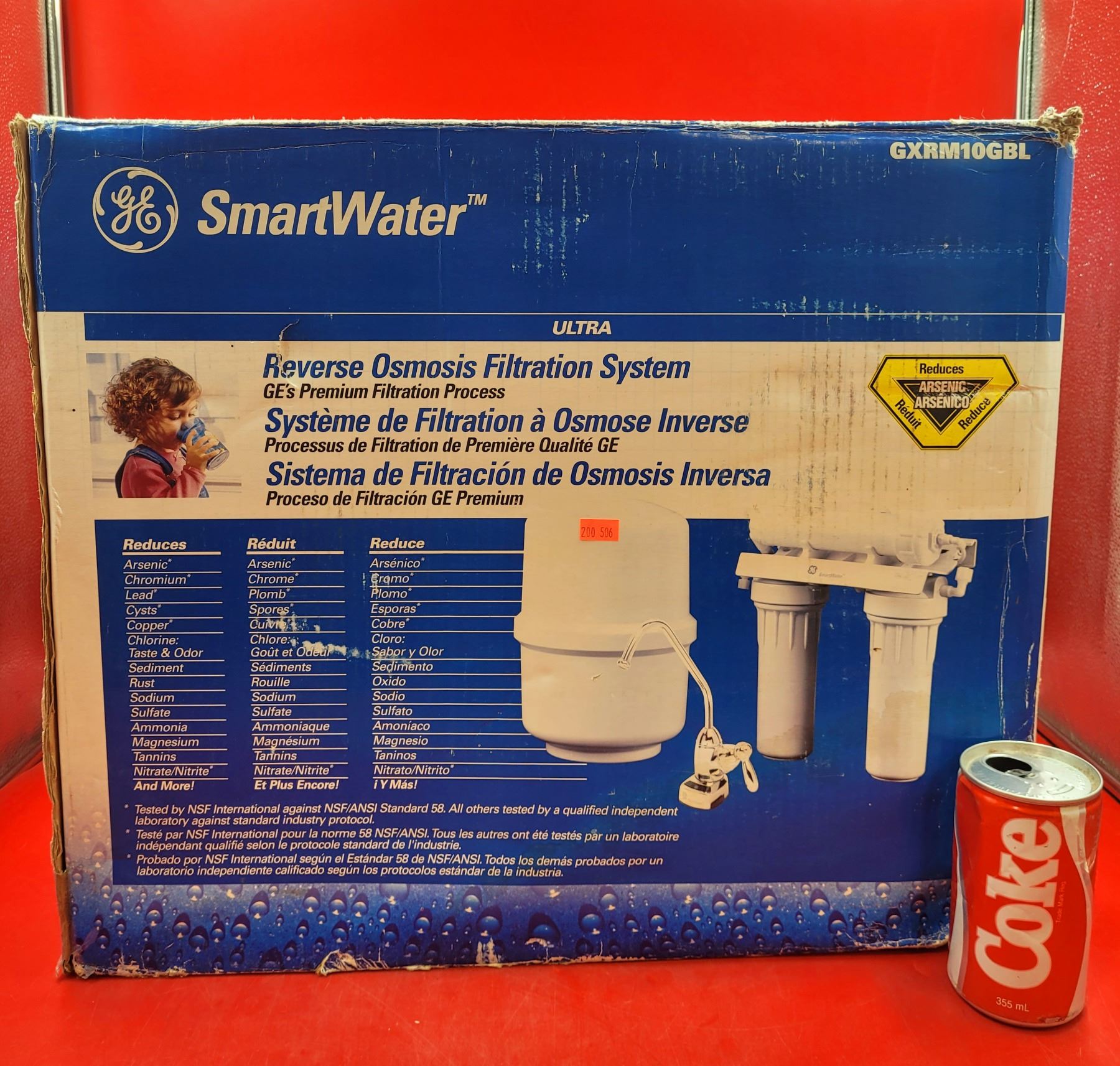 General Electric SmartWater Reverse Osmosis Filtration System
