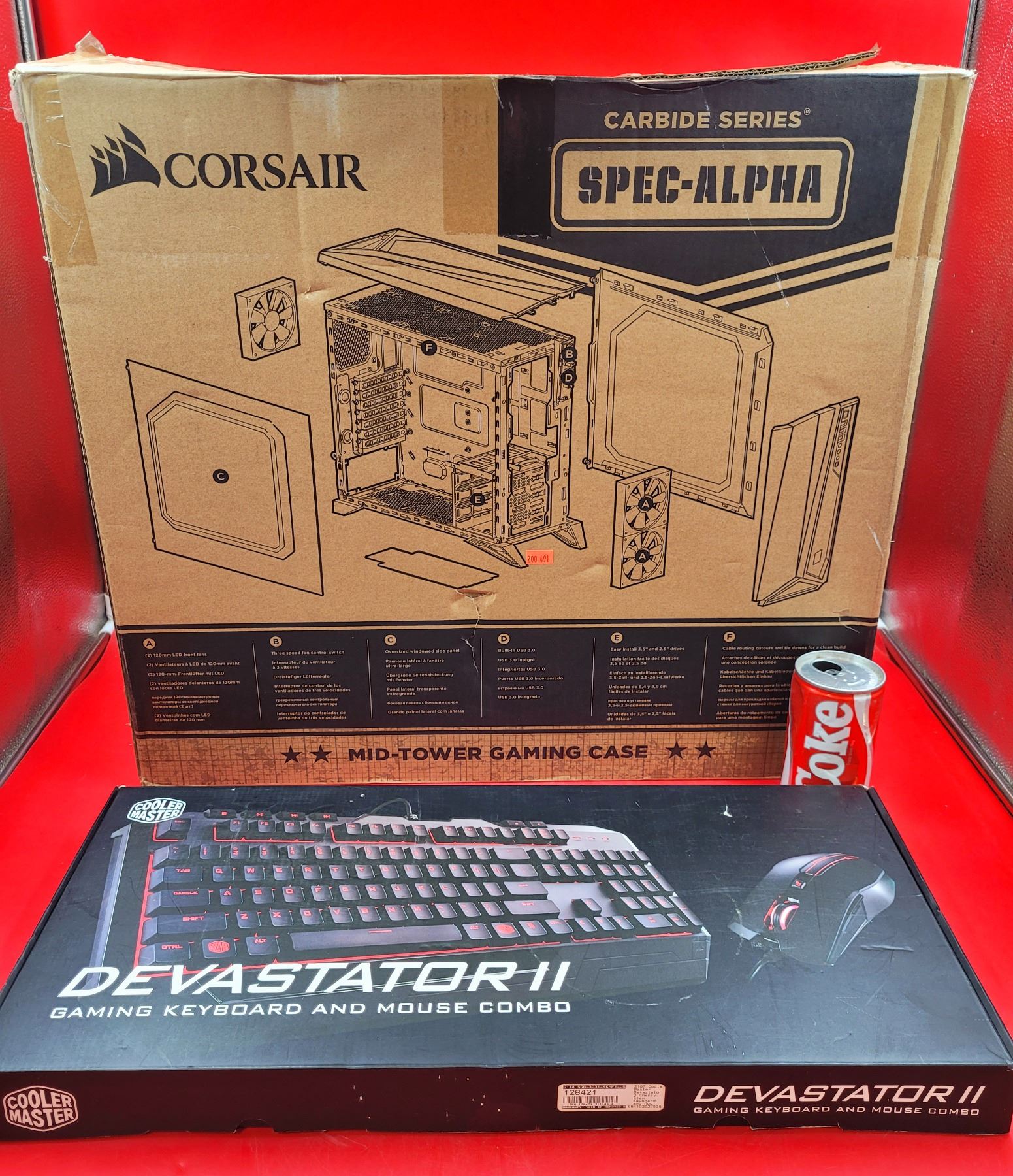 Completely Custom Built PC In Corsair Tower Case & Devastator II Gaming ...