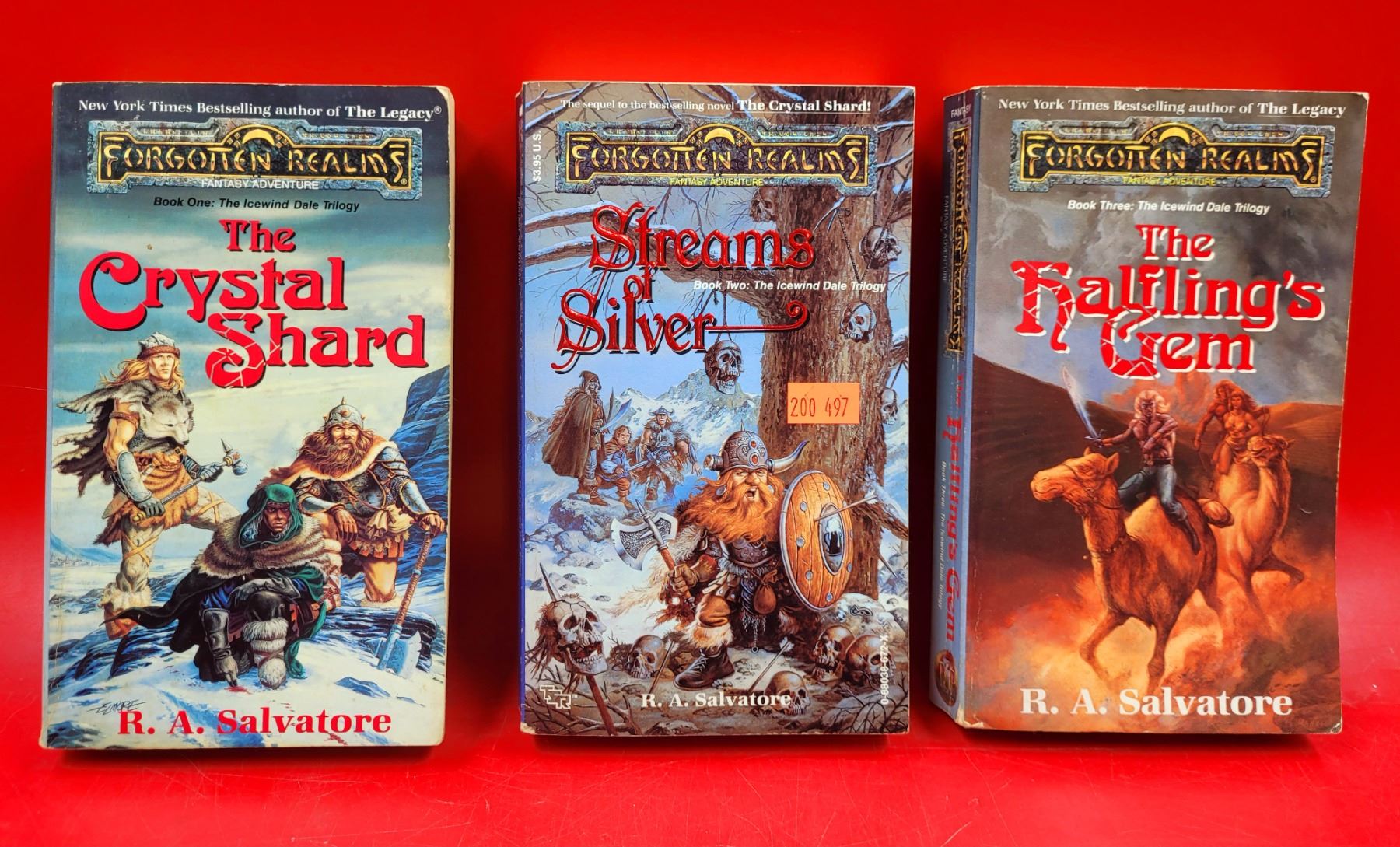 3 Forgotten Realms Books By R. A . Salvatore
