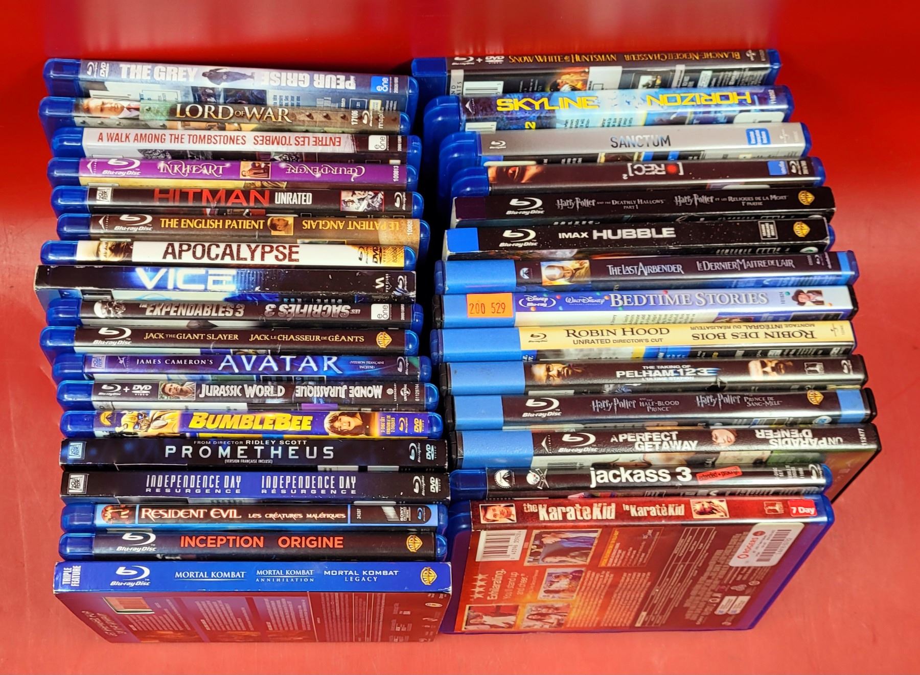 Assorted Blu-Ray DVDs