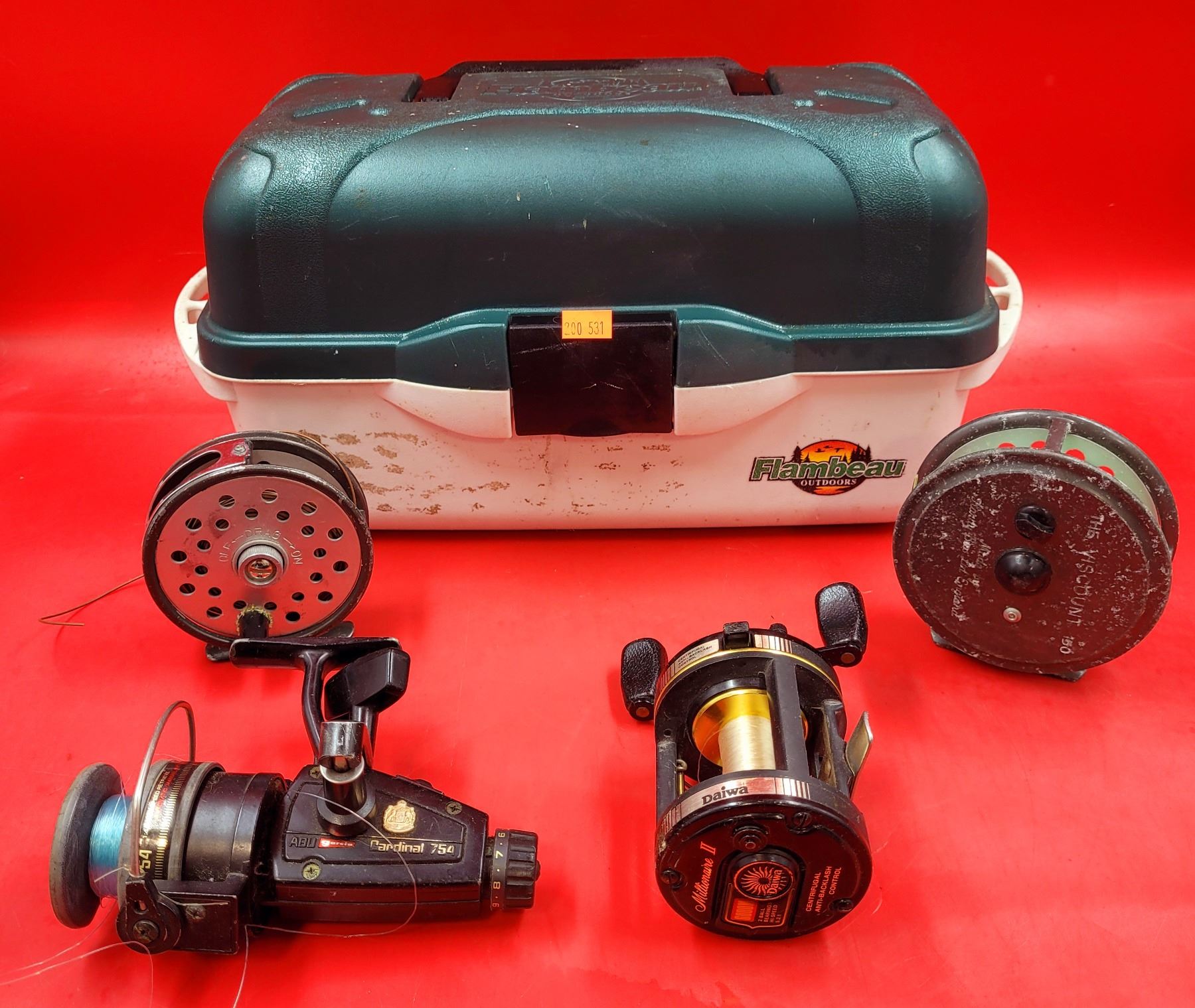 Tackle Box & Fishing Reels
