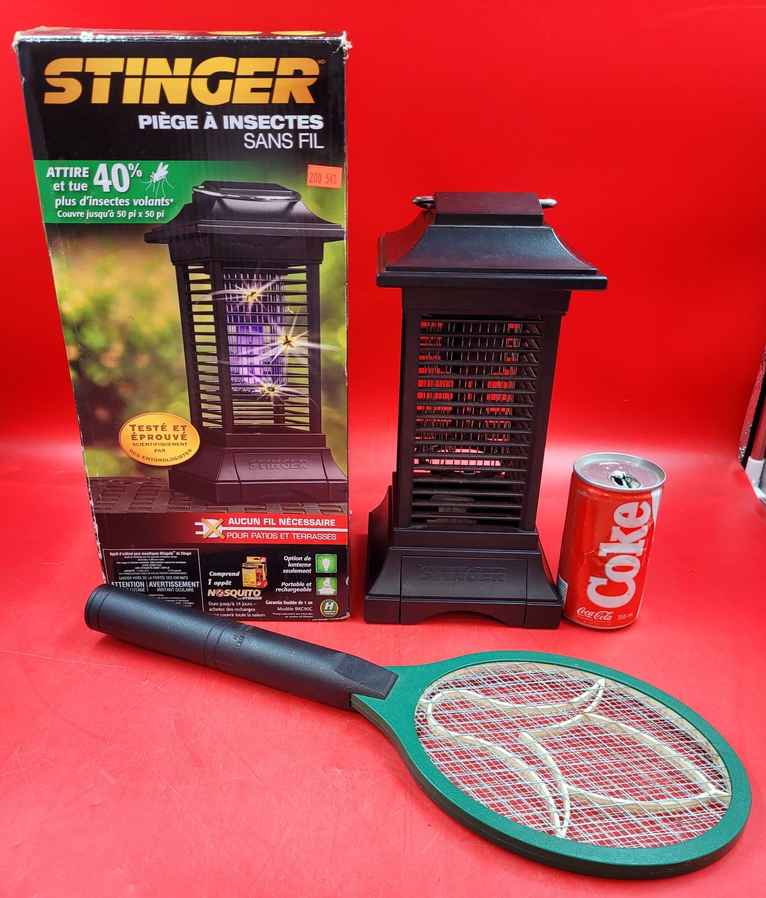 Stinger Cordless Insect Zapper & Electric Insect Zappers