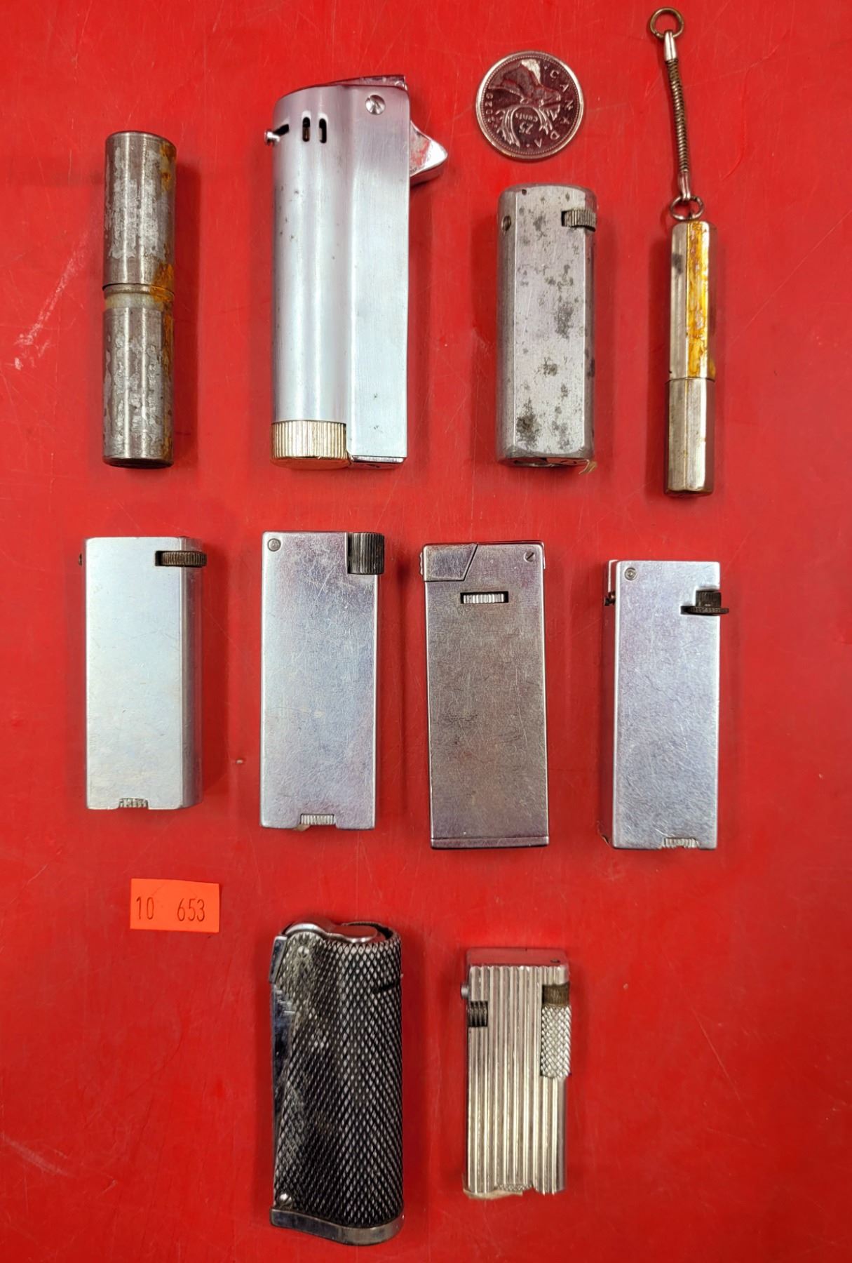 Assorted VTG Metal Lighters
