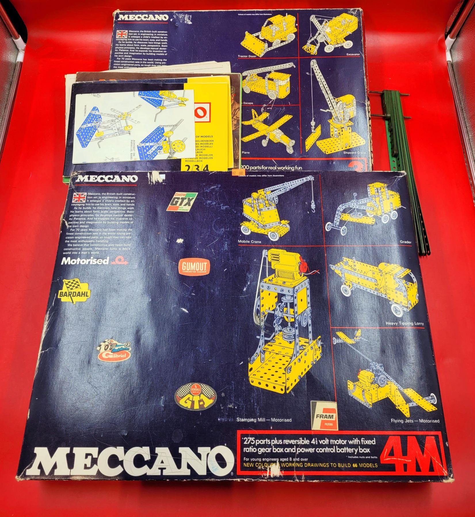 Meccano 3 & 4M Building Sets