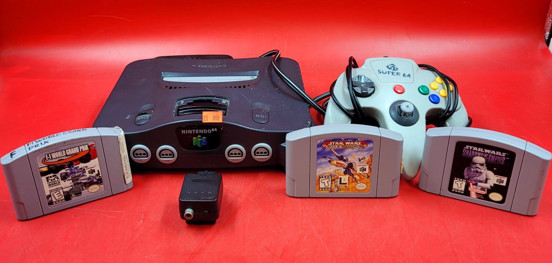 Nintendo 64 Console w/ Controller & Games
