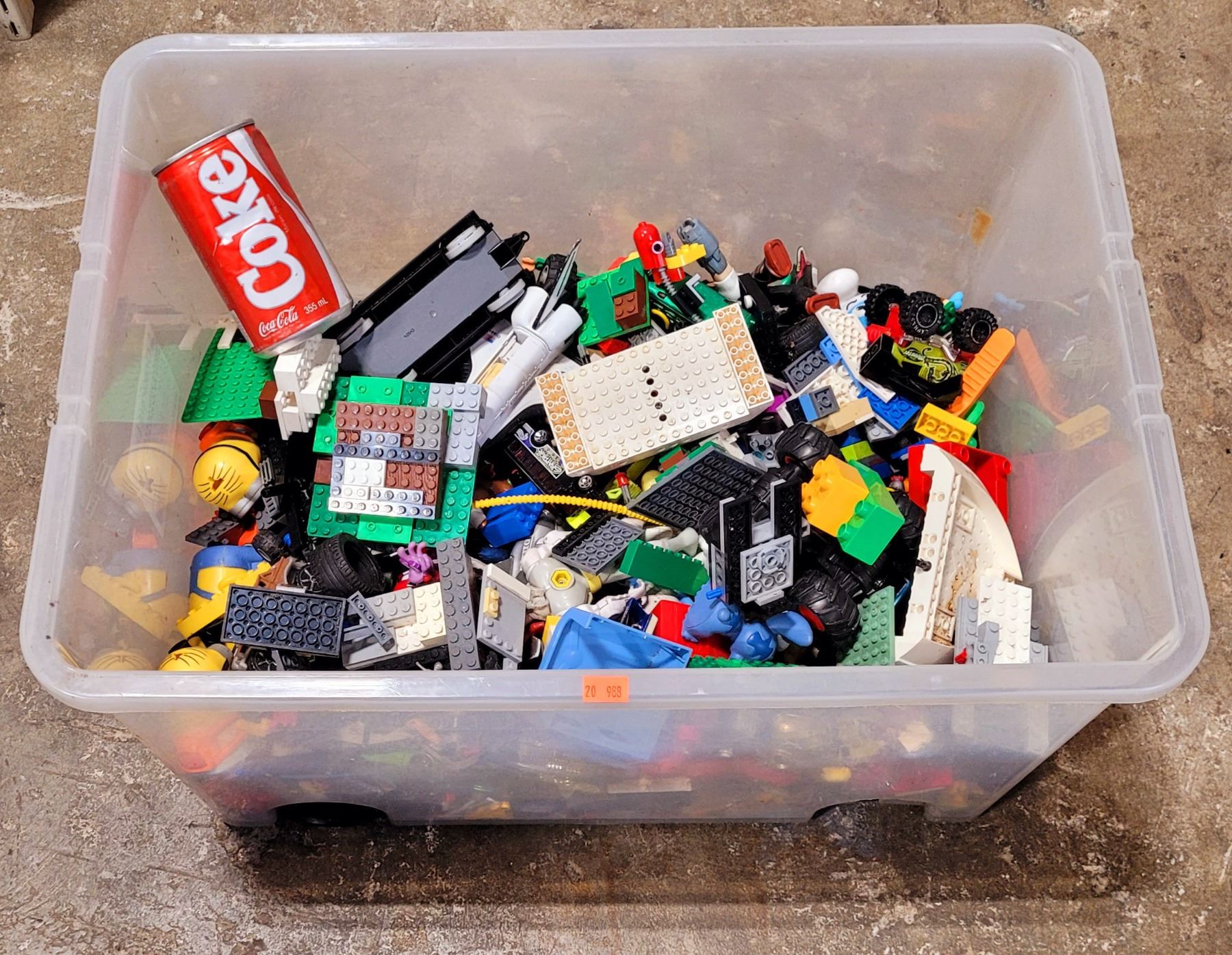 Bin Full Of Toys and Lego
