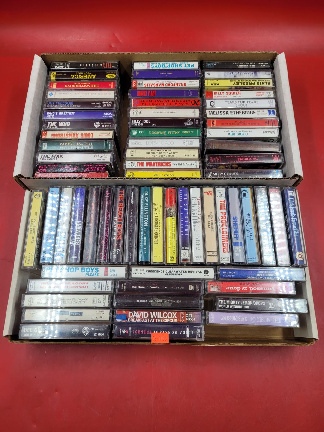 Two Boxes Of Cassettes