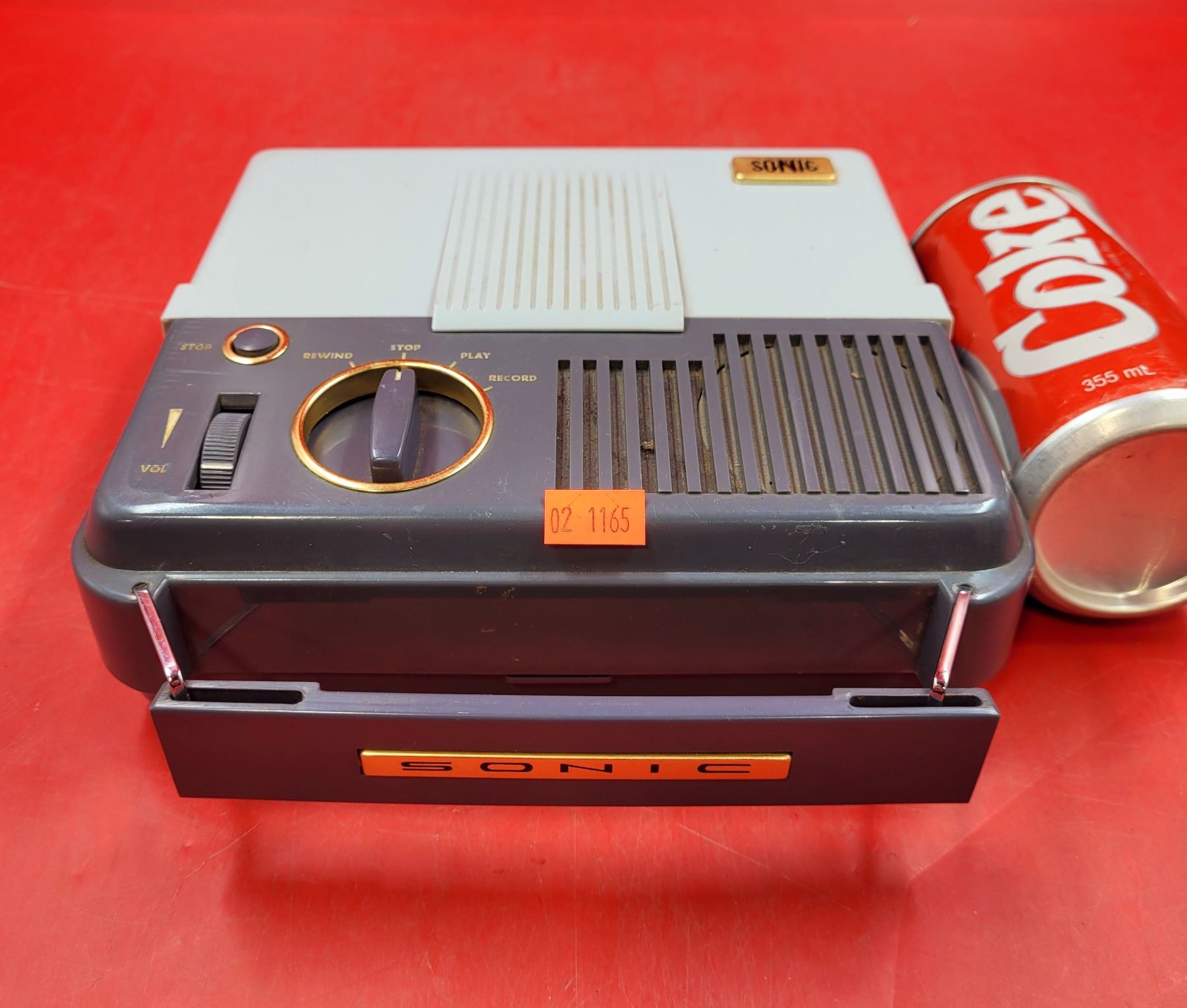 VTG Sonic Mini Portable Reel To Reel Tape Recorder