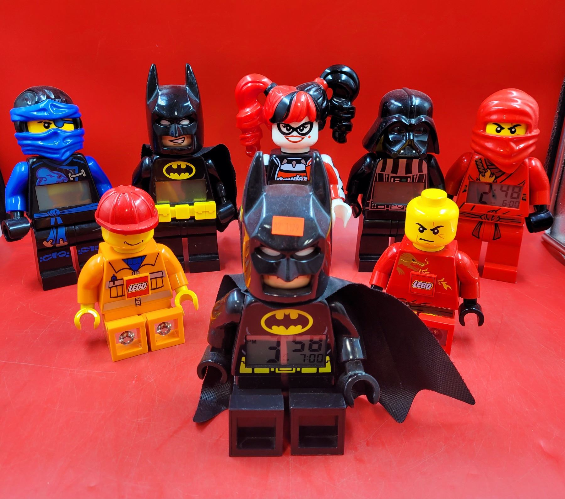 Lot Of Lego Character Alarm Clocks