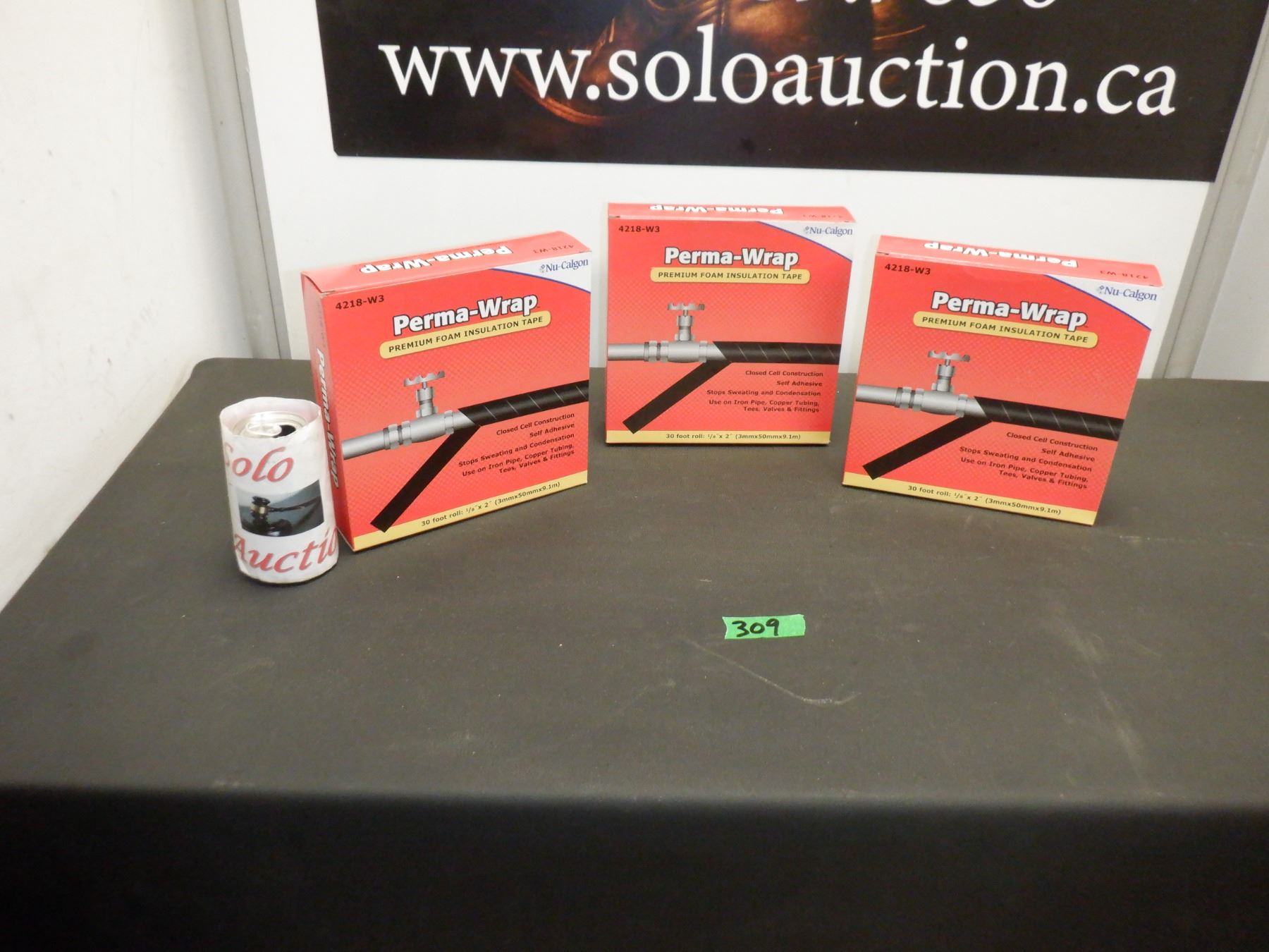 3 boxes of Perma-Wrap premium foam insulation tape for pipes, each ...